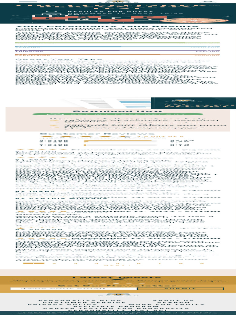 The TypeFinder® Personality Test Truity | PDF