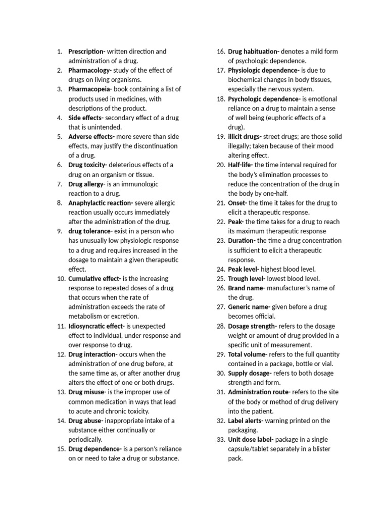 Med Terms | PDF