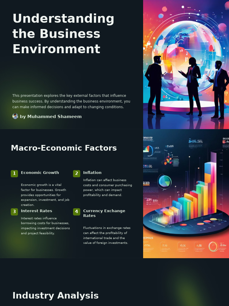 Understanding The Business Environment | PDF | Internet Of Things ...