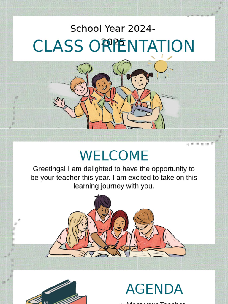 Class Orientation | PDF