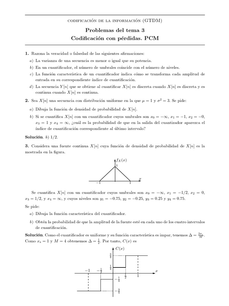Problemas 3 | PDF