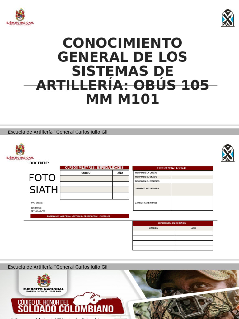 Obus 105 M101 A1 | PDF