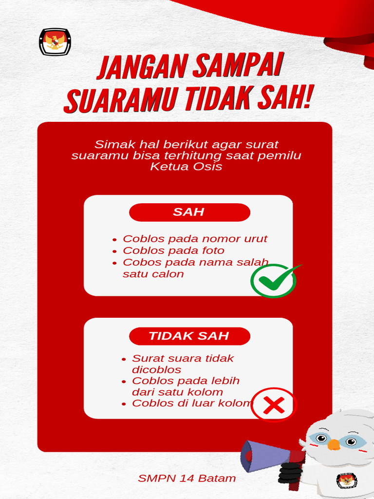 Surat Suara Sah Dan Tidak Sah | PDF