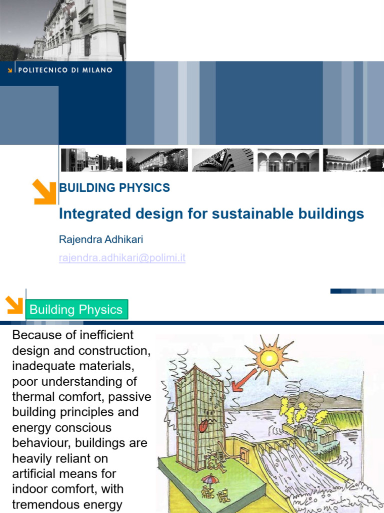 02-Integrated Building Design for Sustainable Buildings | PDF