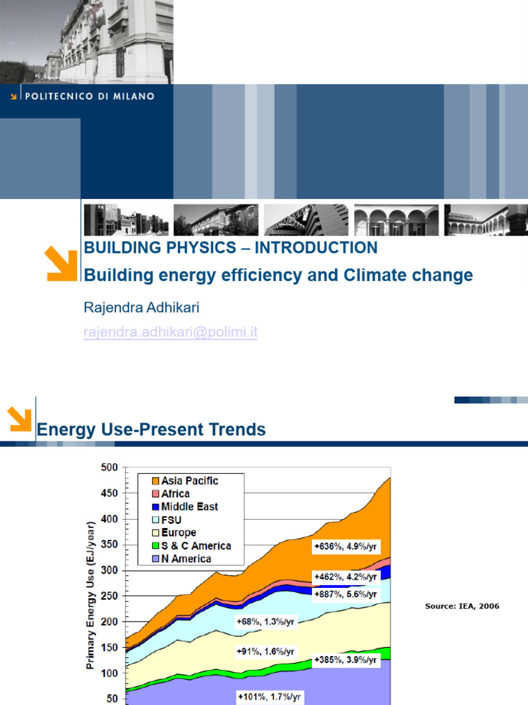 01-Building Physics_Course Introduction | PDF