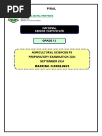 Agricultural Sciences NSC P2 Memo Nov 2022 Eng | PDF | Plant Breeding | Heritability
