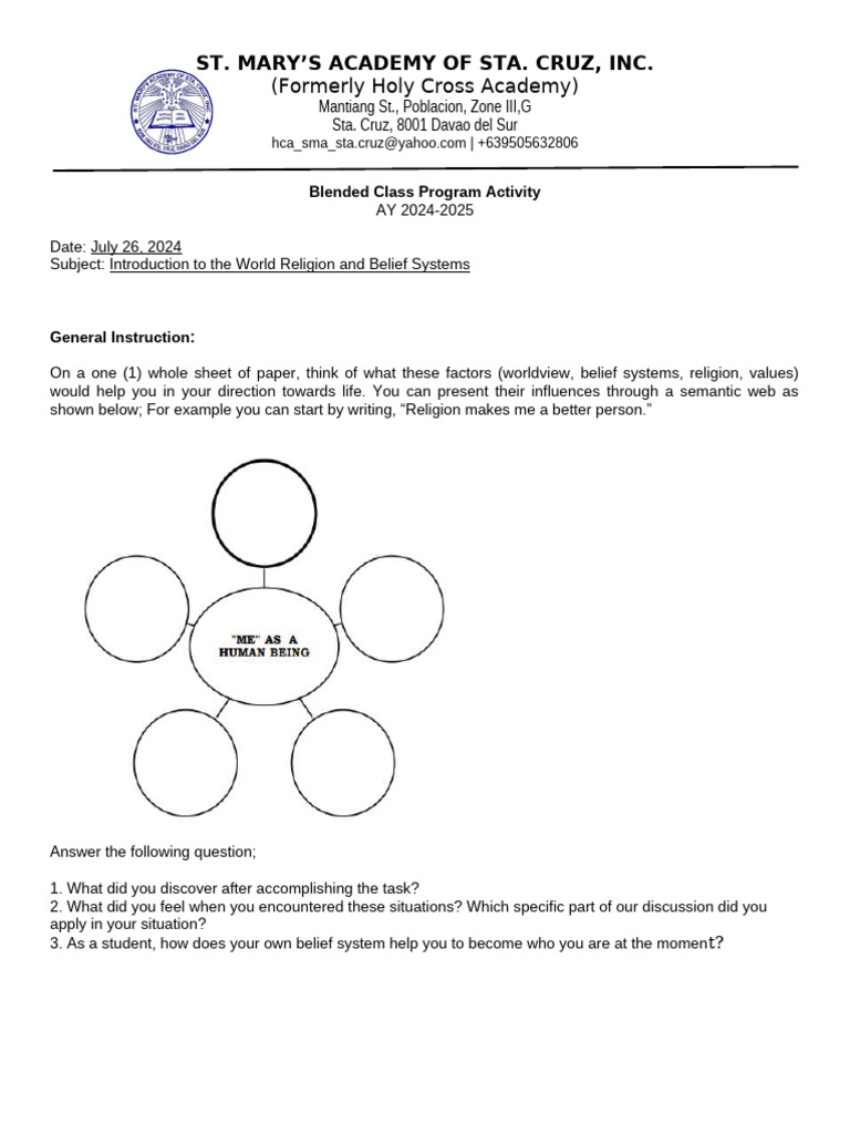 Blended World Religion | PDF