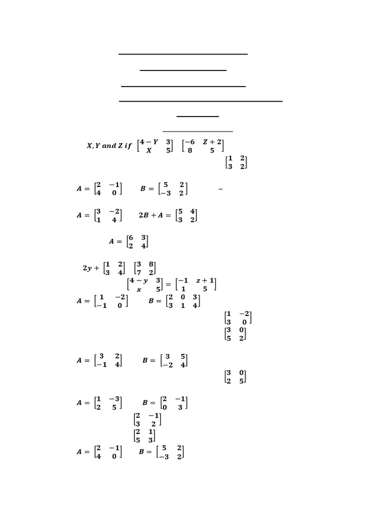 3rd Chapter DS Question Bank I Sem BCA | PDF | Matrix (Mathematics ...