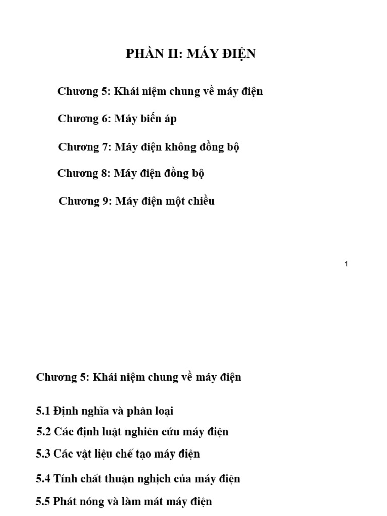 CHUONG 5 Khai Niem Chung May Dien | PDF