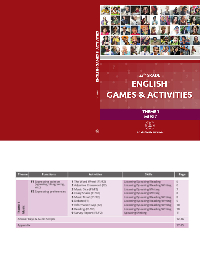 English Games & Activities | PDF