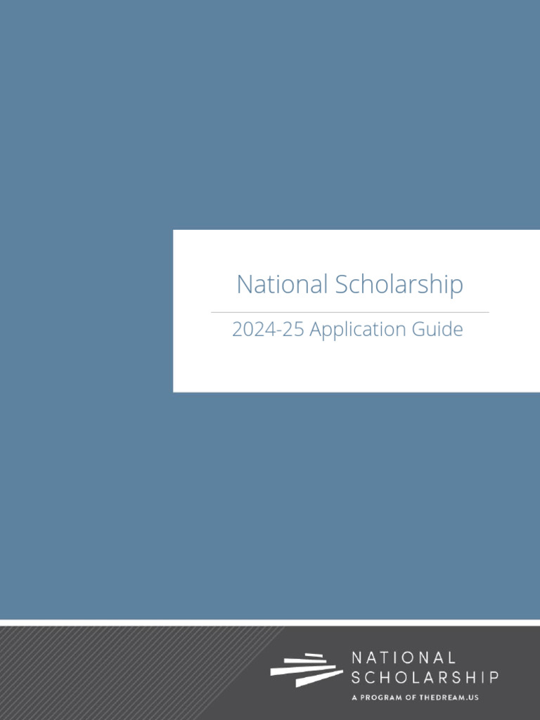 2024 25 TheDream - US National Application Guide | PDF