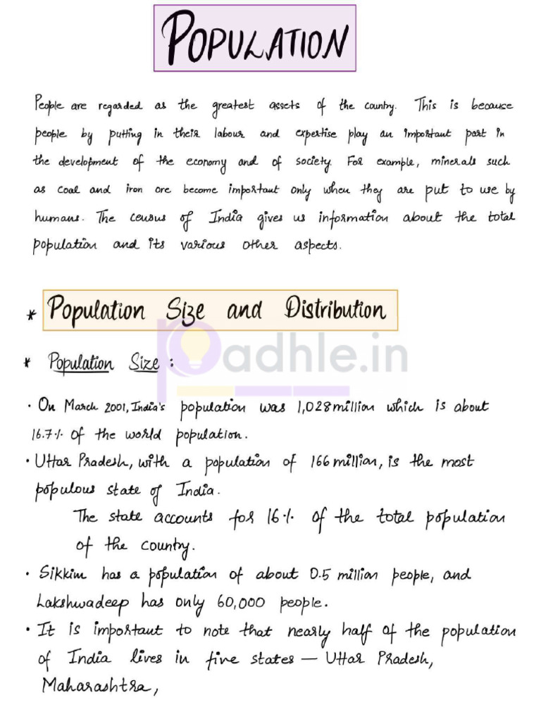 Populations | PDF