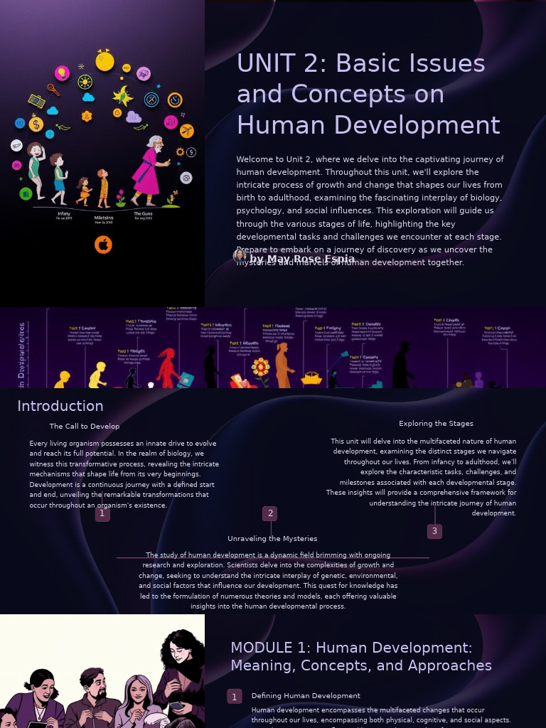 Lesson 2 Basic Issues and Concepts On Human Development | PDF | Adolescence | Developmental ...