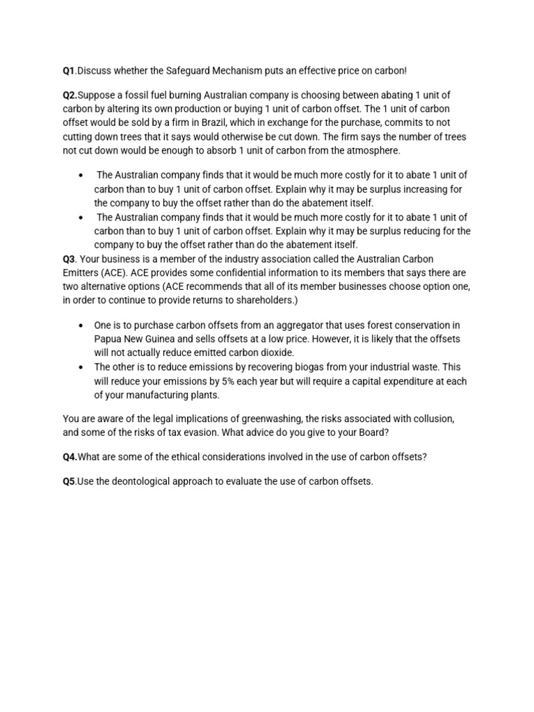 Week 10 Tutorial Discussion Questions | PDF