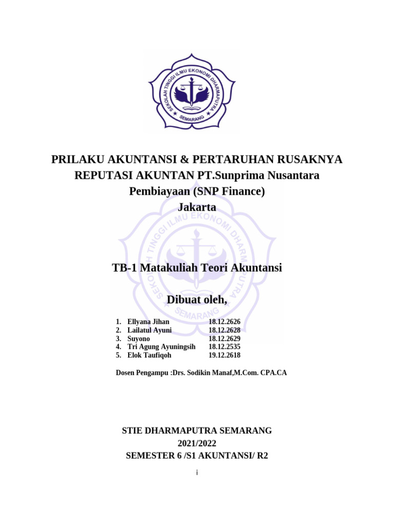 Kasus SNP Finan-WPS Office | PDF