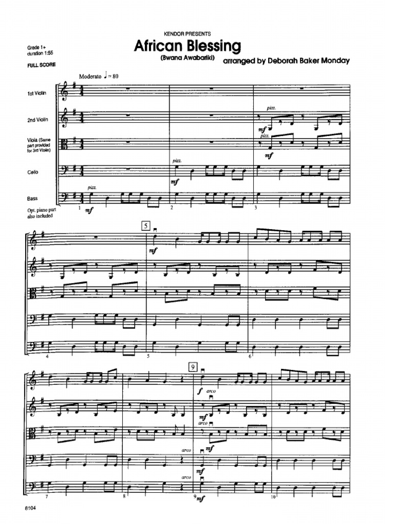 African Blessing | PDF