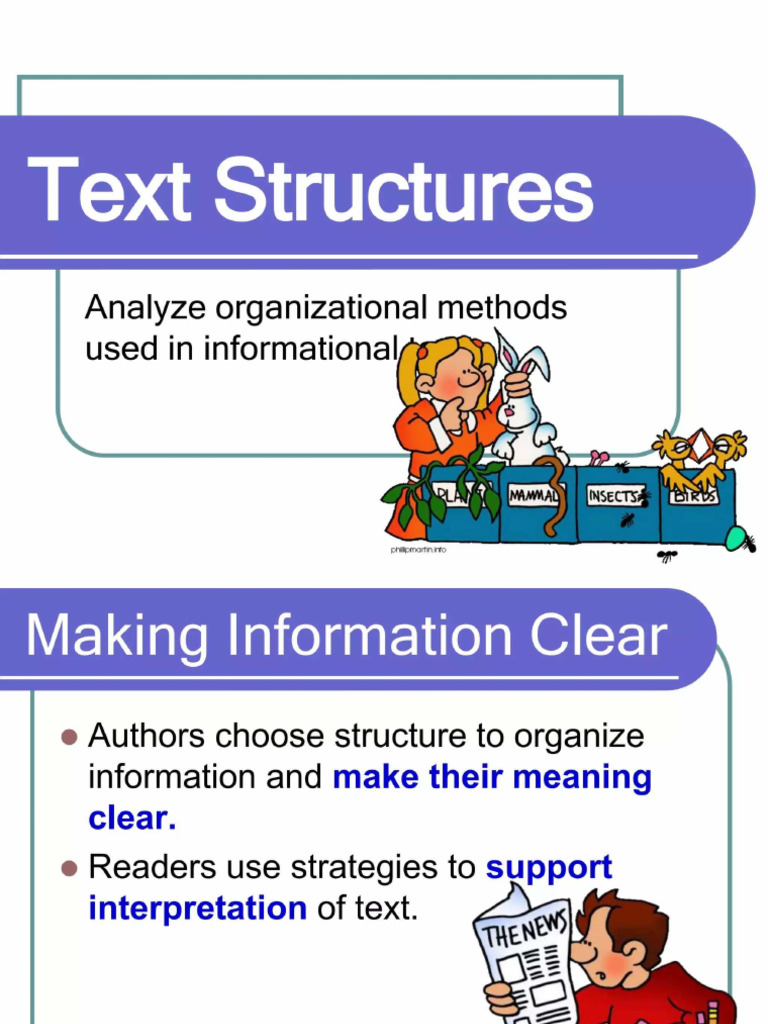 Lesson 2. Text Structures | PDF