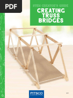 Building a Strong Popsicle Stick Bridge | PDF | Bridge | Truss