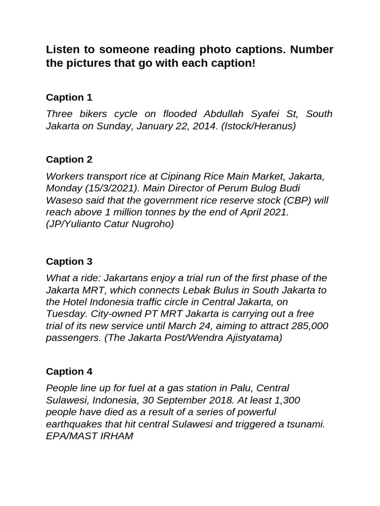 Caption di PPT | PDF