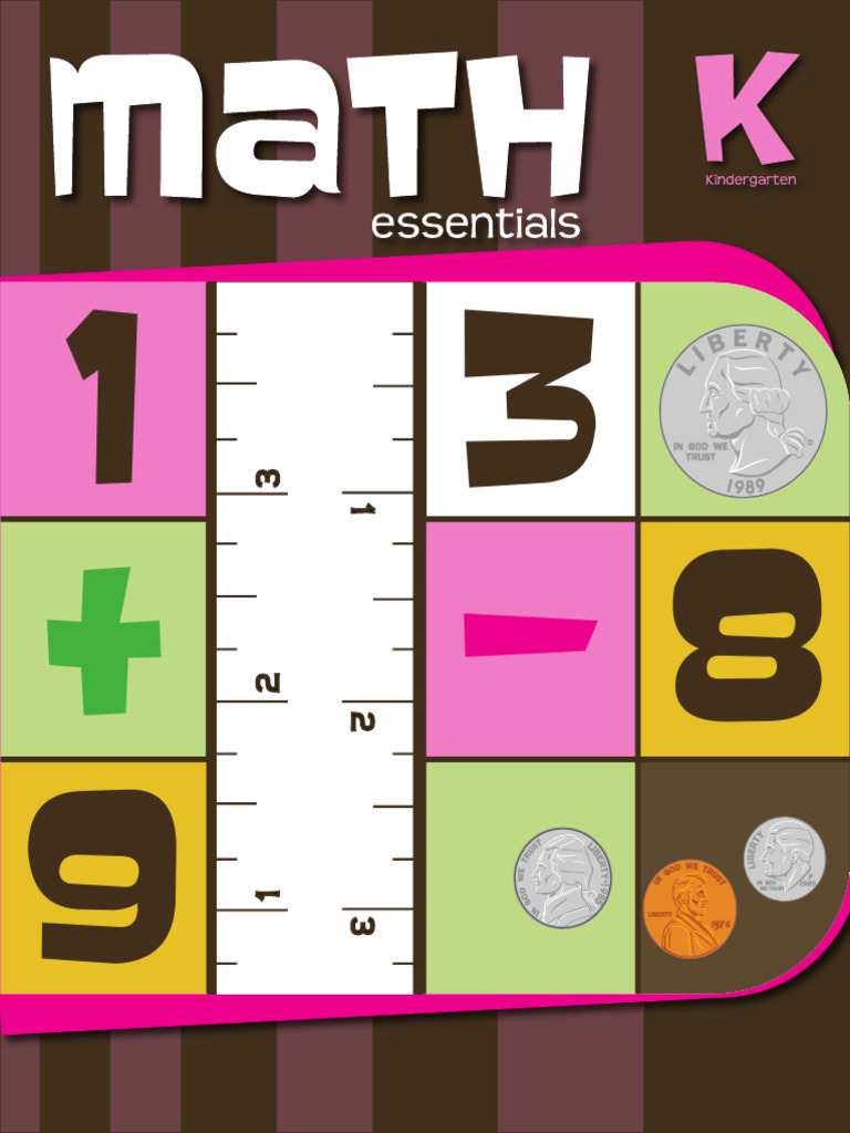 Kindergarten Math Essentials Workbook | PDF | Camping