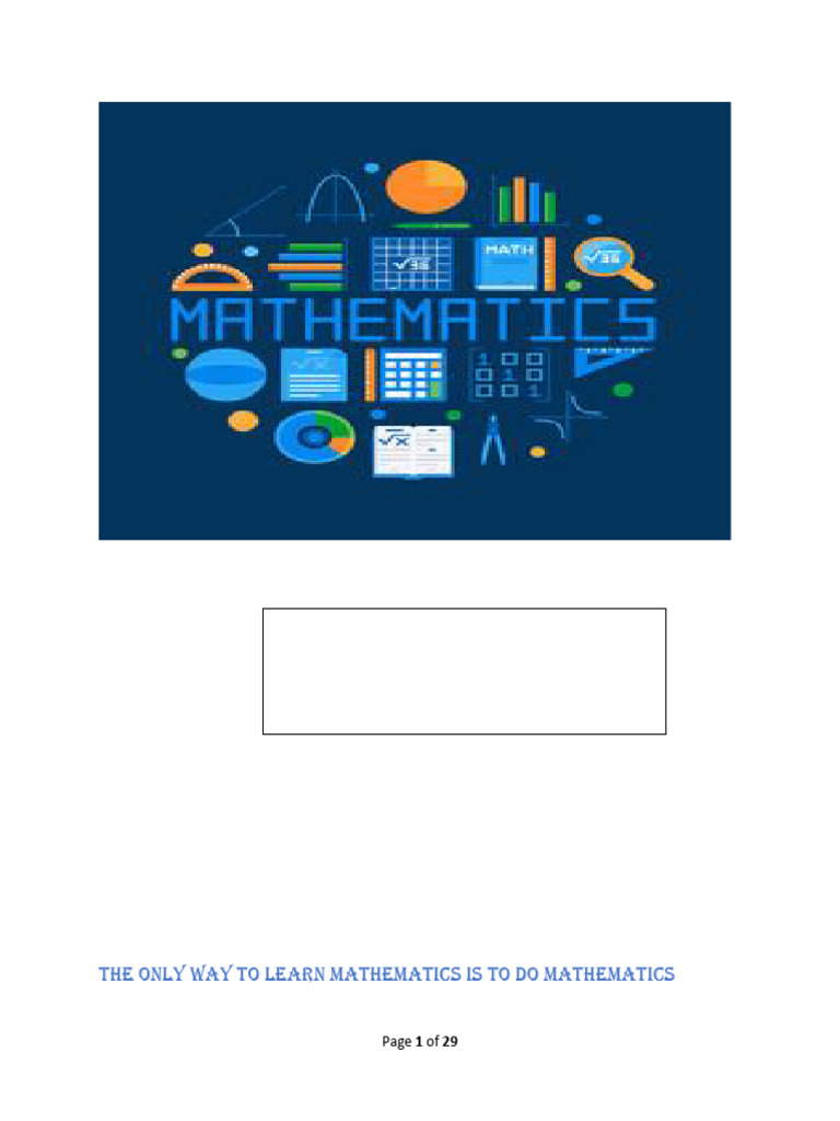 GRADE 10 MATHEMATICS TERM 3 REVISION DOCUMENT | PDF