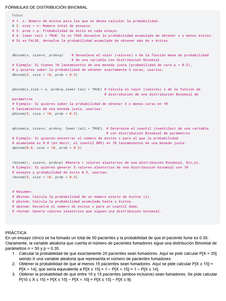 Funciones de Distribución en Python | PDF | Probabilidad | Cuantil