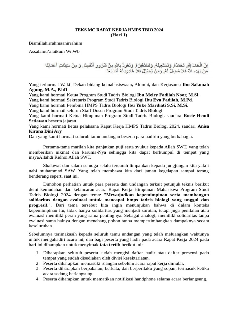 TEKS MC RAKER HMPS 2024 | PDF