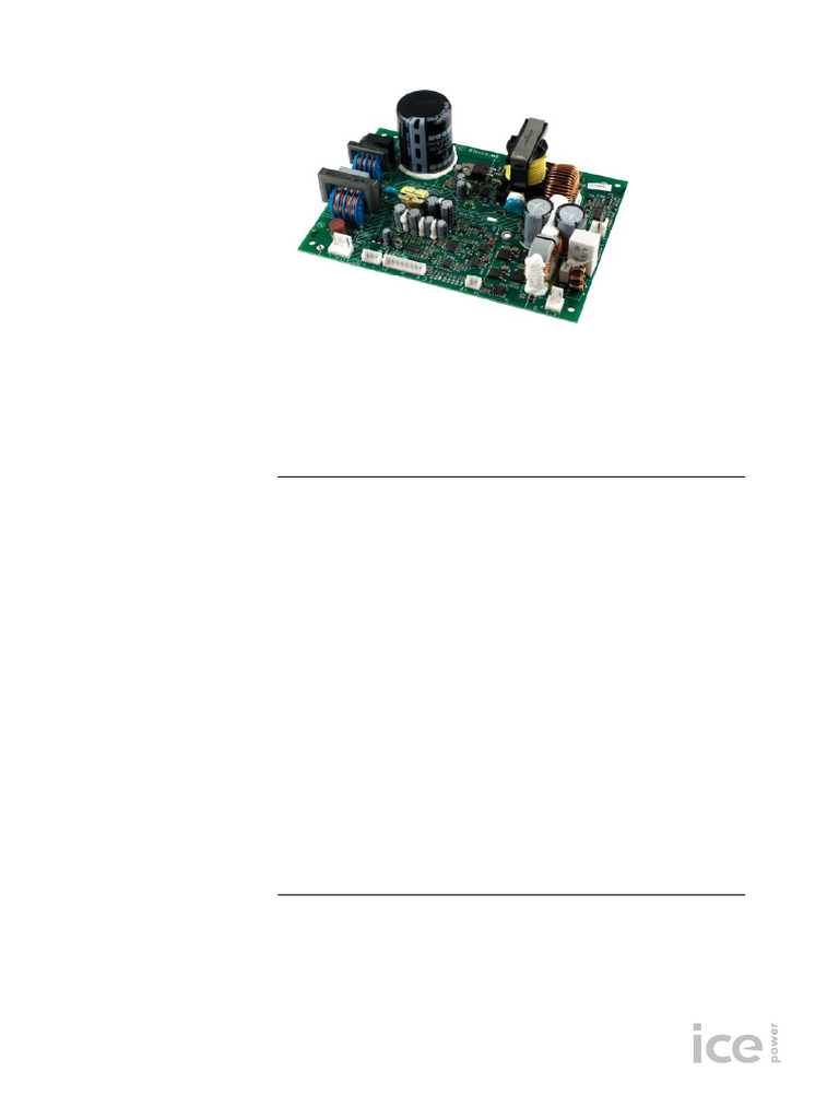 326 108 Icepower 200asc Class D Amp With Power Supply Module 1x200w ...