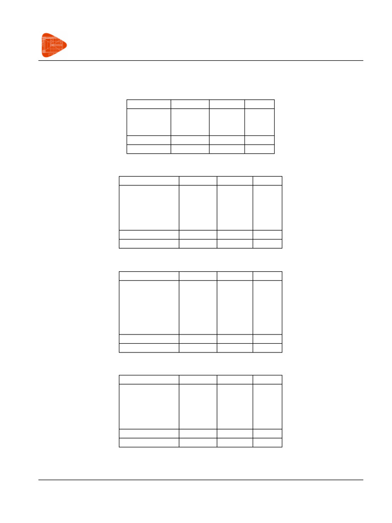 Tablas de Mediciones | PDF