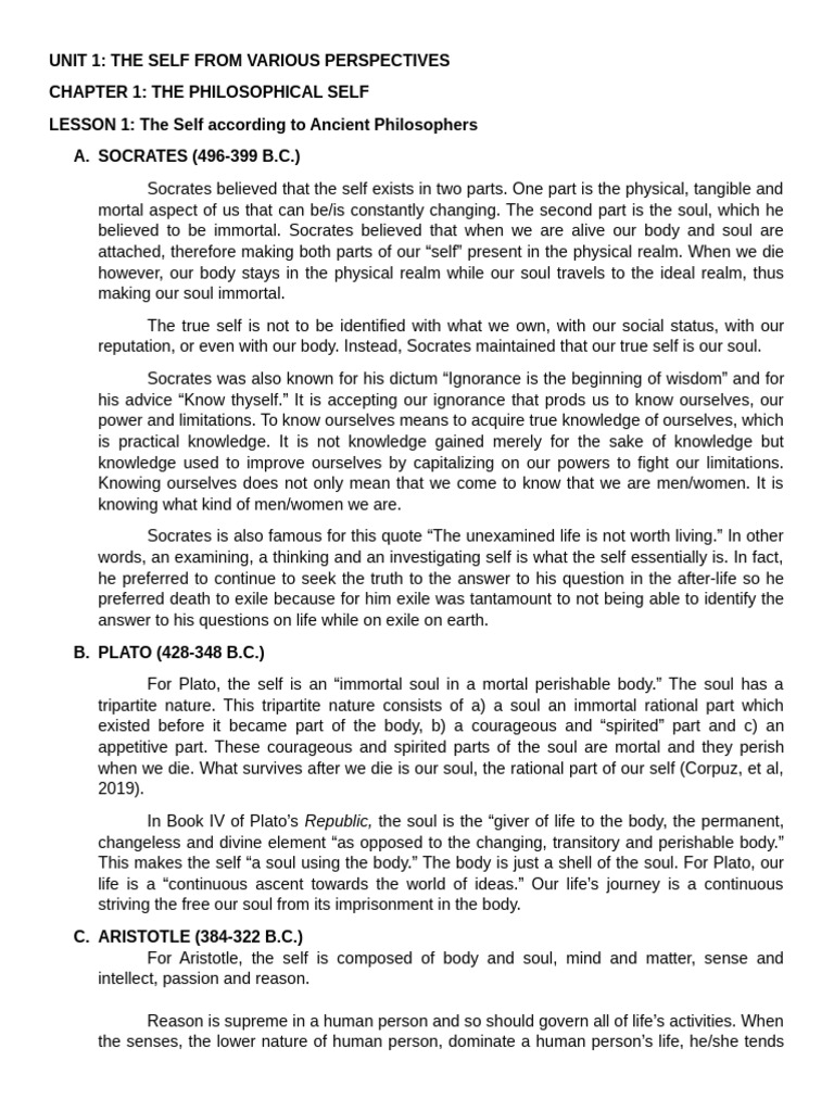 GEC 1 Chapters | PDF