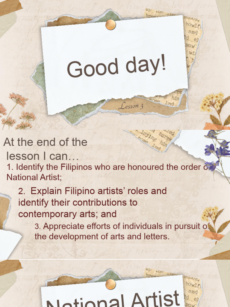 3 National Artist | PDF