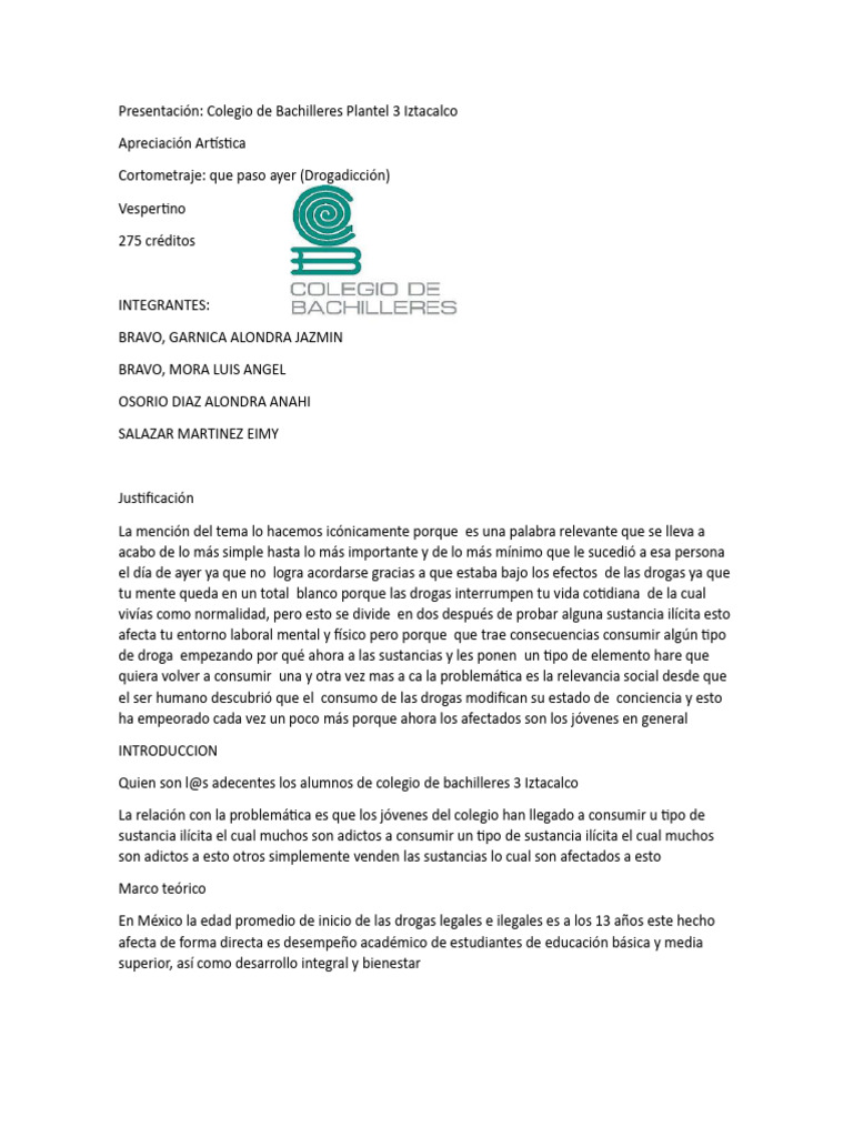 Que Paso Ayer | PDF