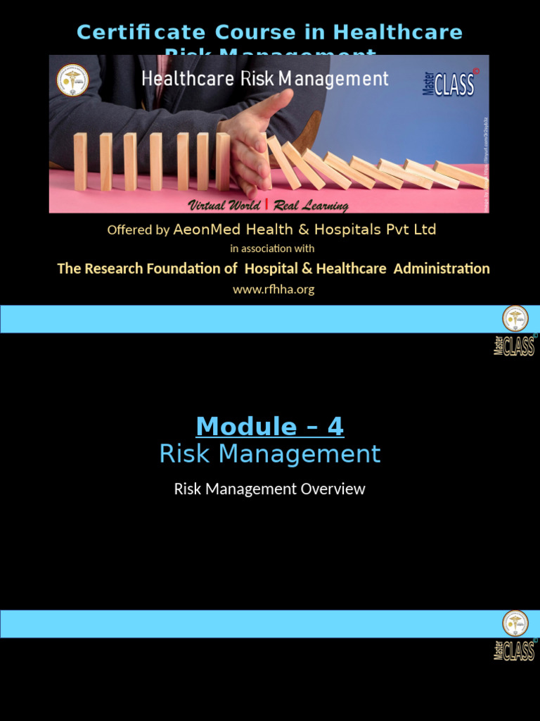 4.1 Risk Management Overview | PDF