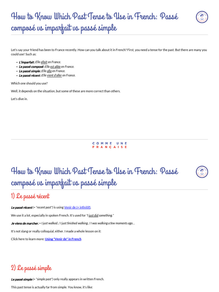 passe-compose-vs-imparfait | PDF
