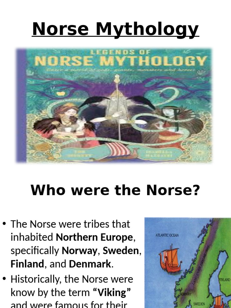 Norse Mythology Intro... Terante Tosloc Tulang | PDF