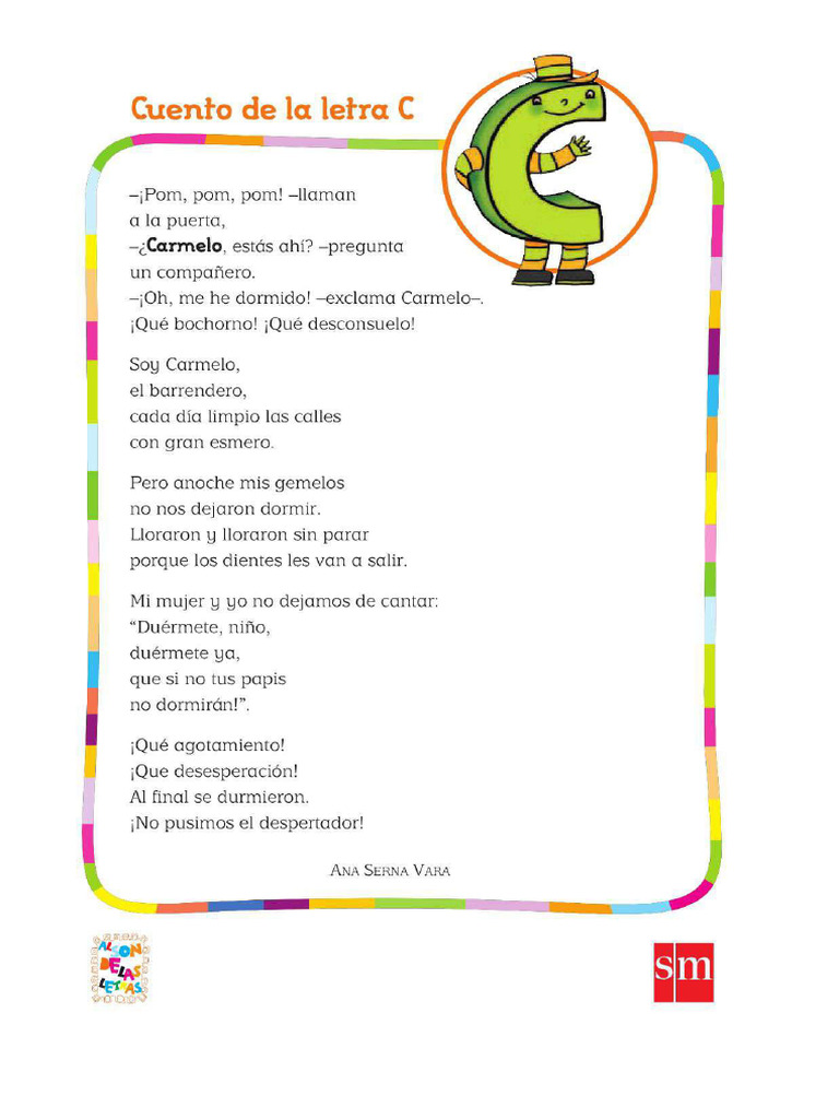 cuento con la letra c | PDF