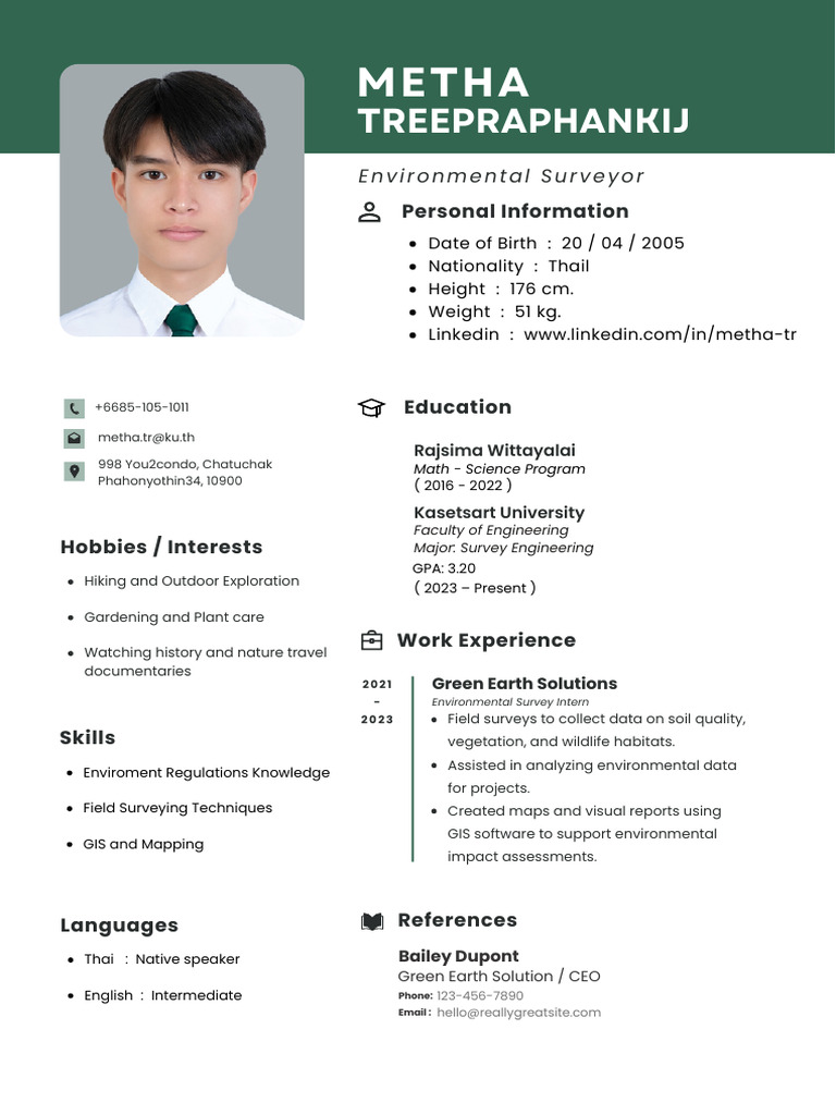 Resumesue Kong METHA | PDF