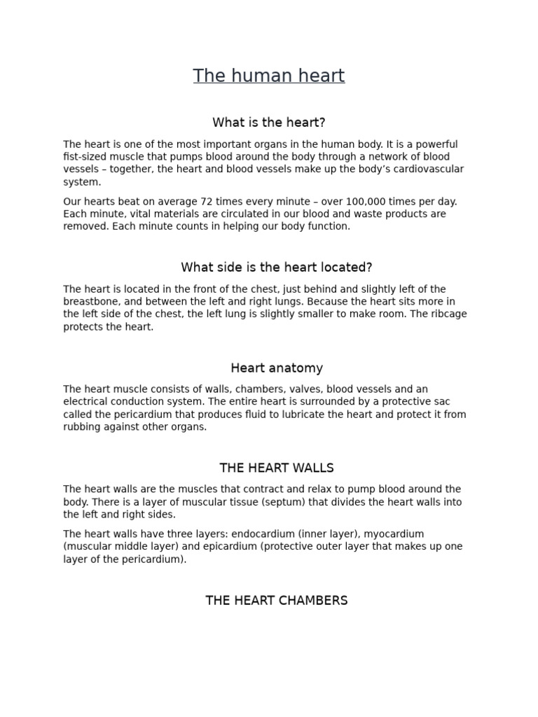 Heart | PDF