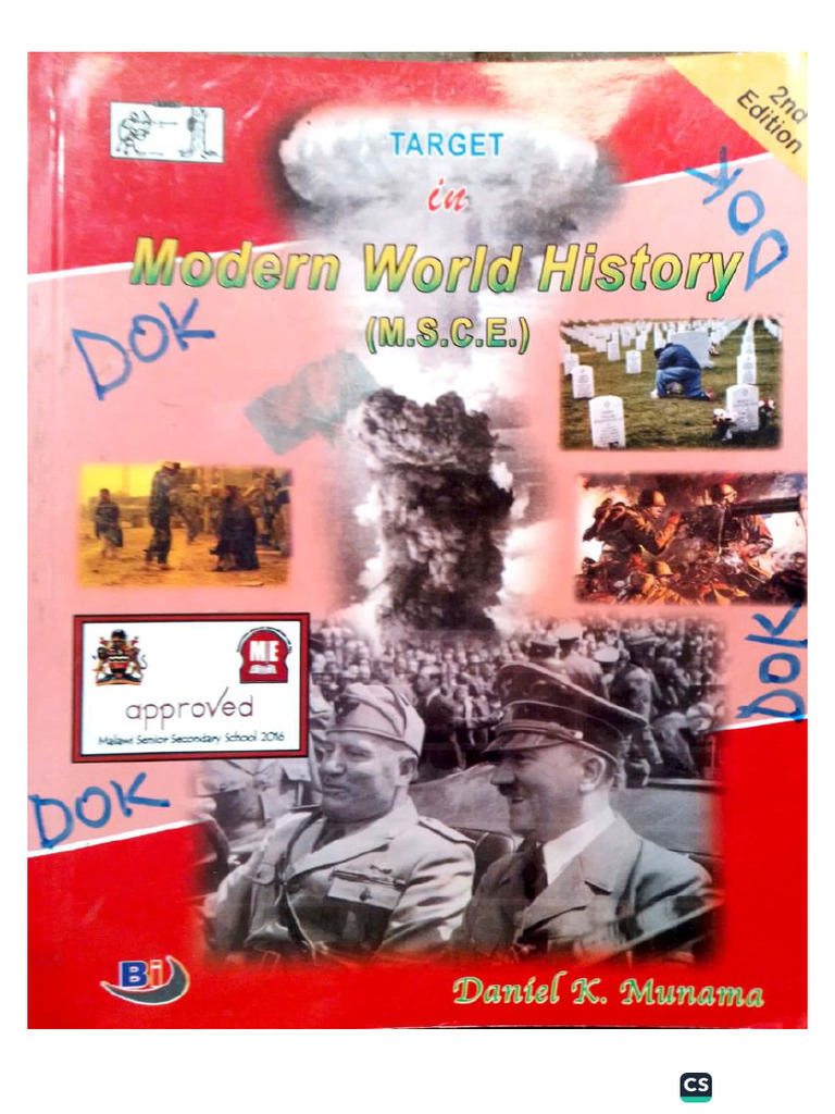 Target in Morden World History (M.S.C.E) | PDF