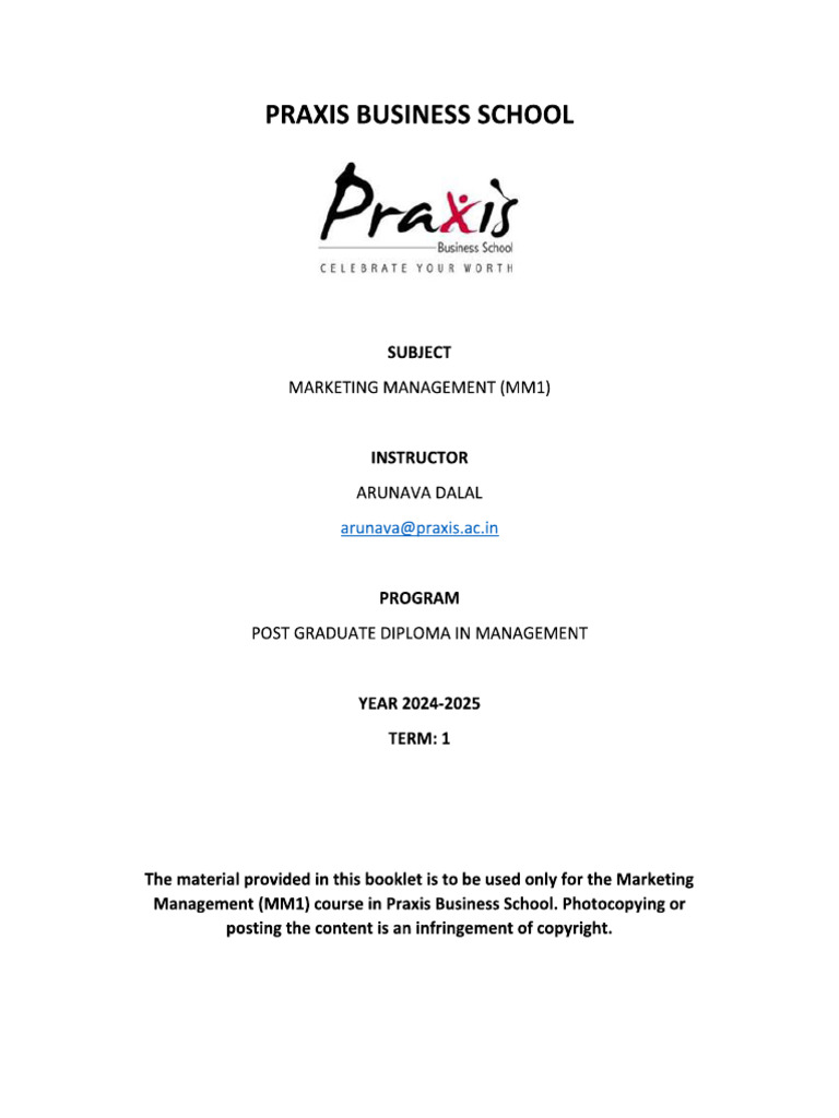 MM1 Case Booklet | PDF