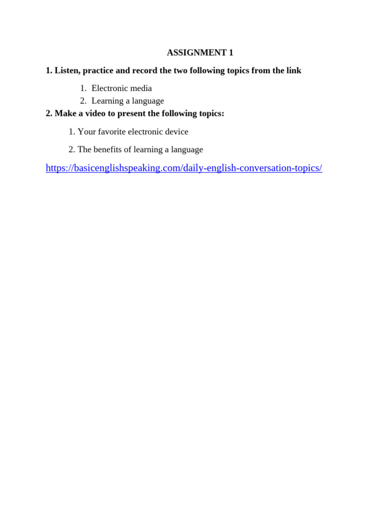 Assignment 1 (7) | PDF