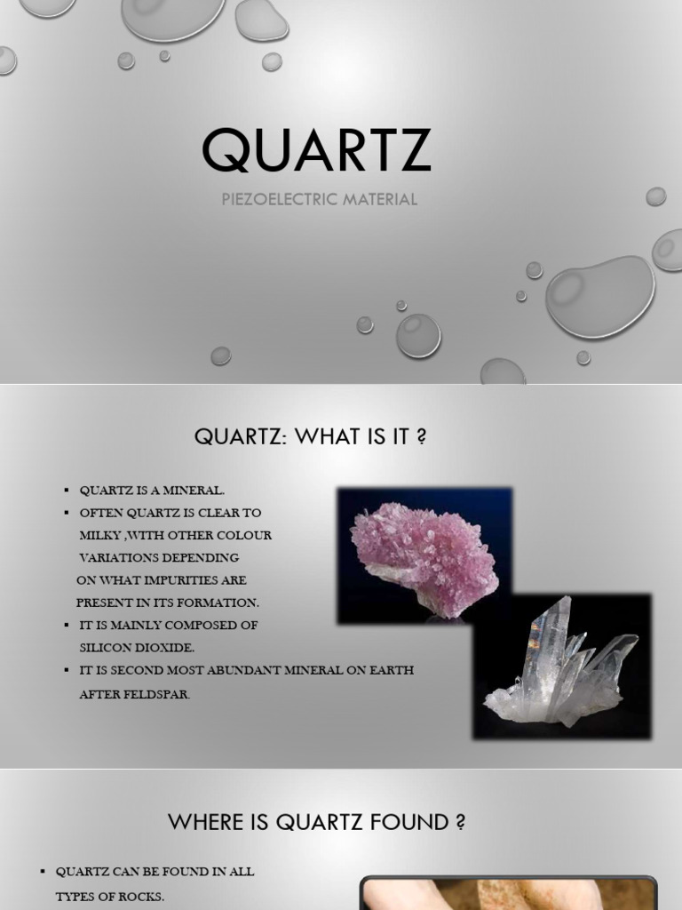 Quartz | PDF