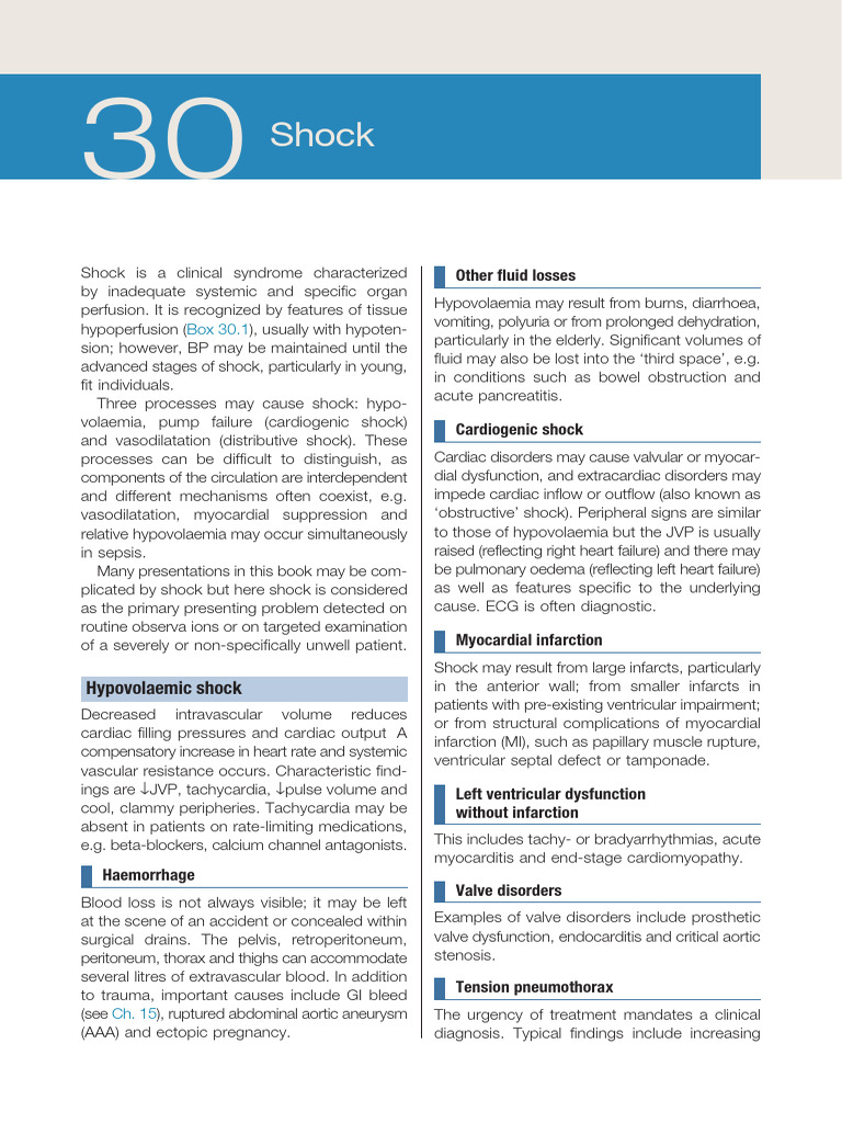 Approach To Shock | PDF | Shock (Circulatory) | Science & Mathematics