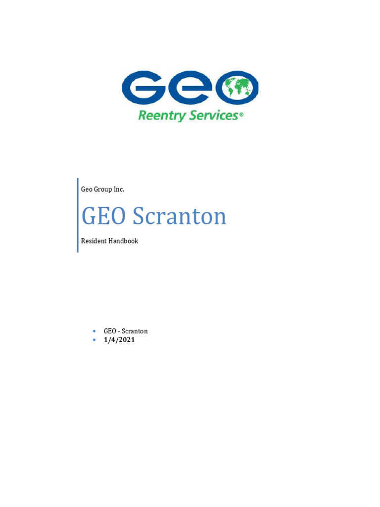 GEO Scranton Handbook | PDF