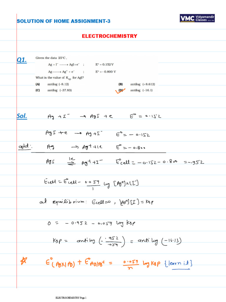 Solution Ha-3 - Electro | PDF
