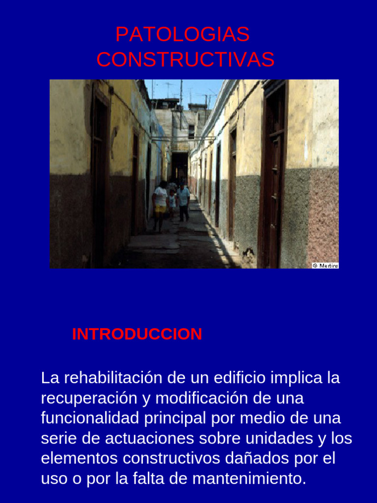Patologias Constructivas | PDF