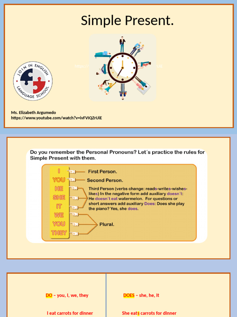 Simple Present! | PDF