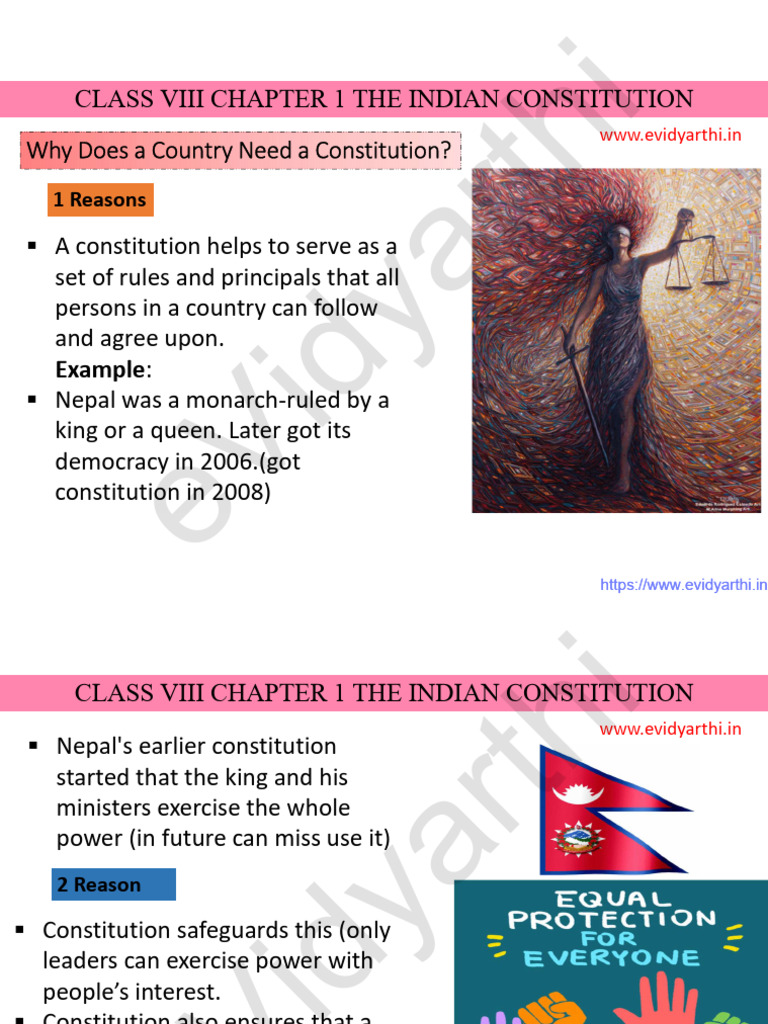 Chapter 1 Civics Class 8 With Question Answer | PDF