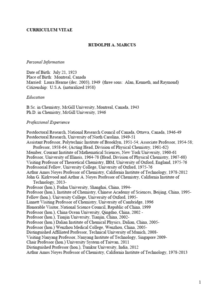 Marcus CV 2024 04 | PDF