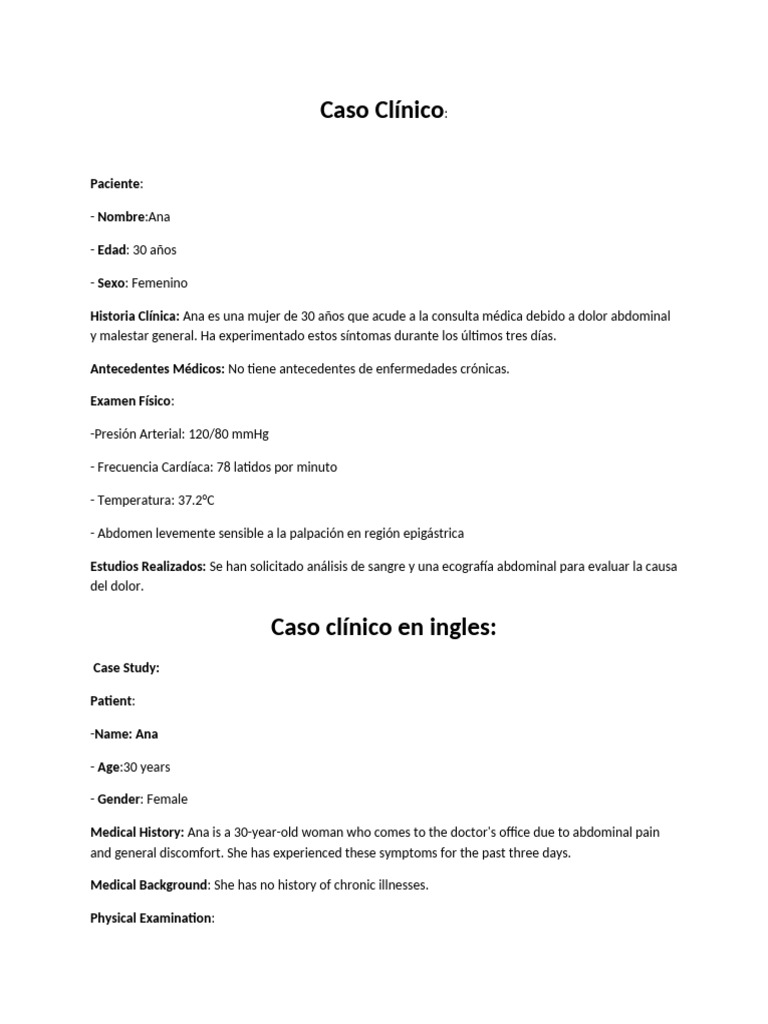 Caso Clínico-WPS Office | PDF
